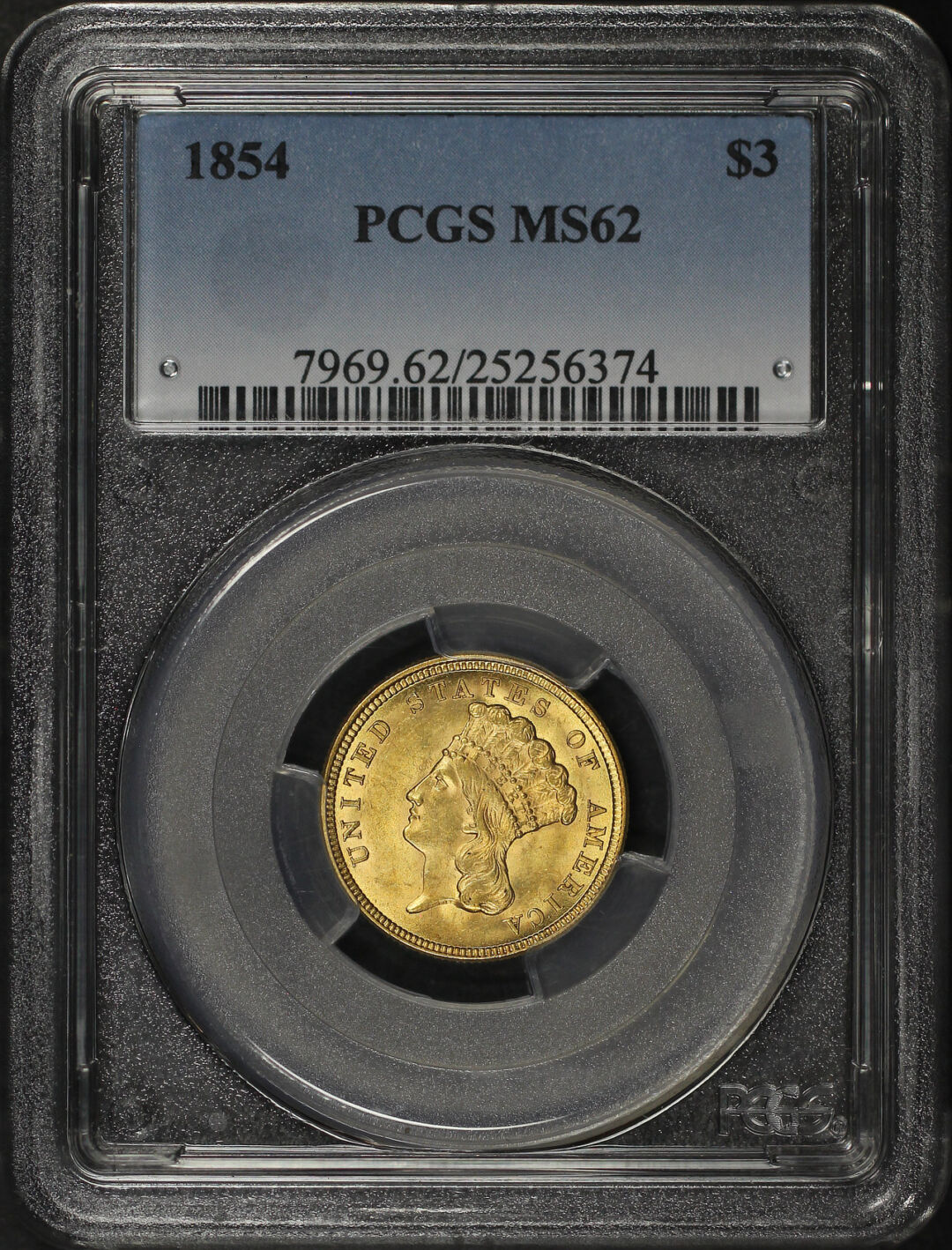 Three Dollar (1854-1889) | Northern Nevada Coin