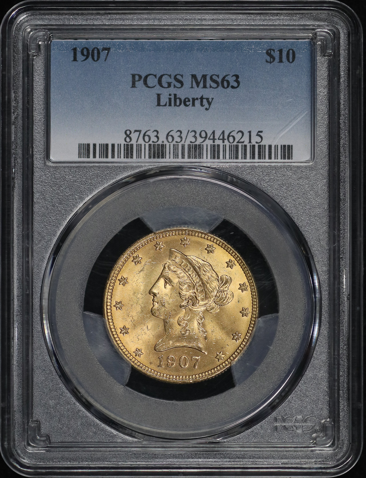 1907 Liberty Head $10 PCGS MS-63 | Northern Nevada Coin
