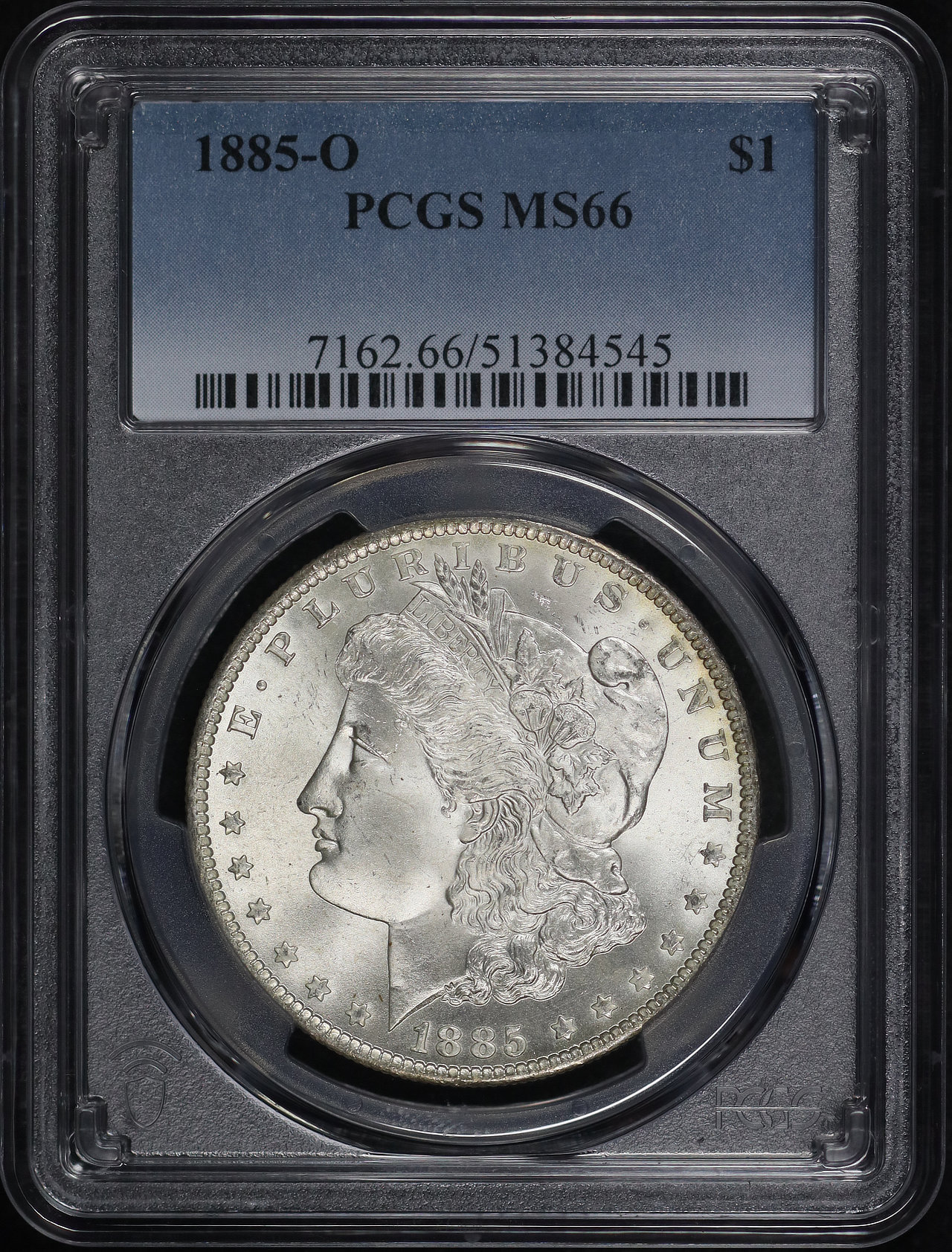 Collectors Corner - 1885-O $1 MS66 PCGS - #70262257