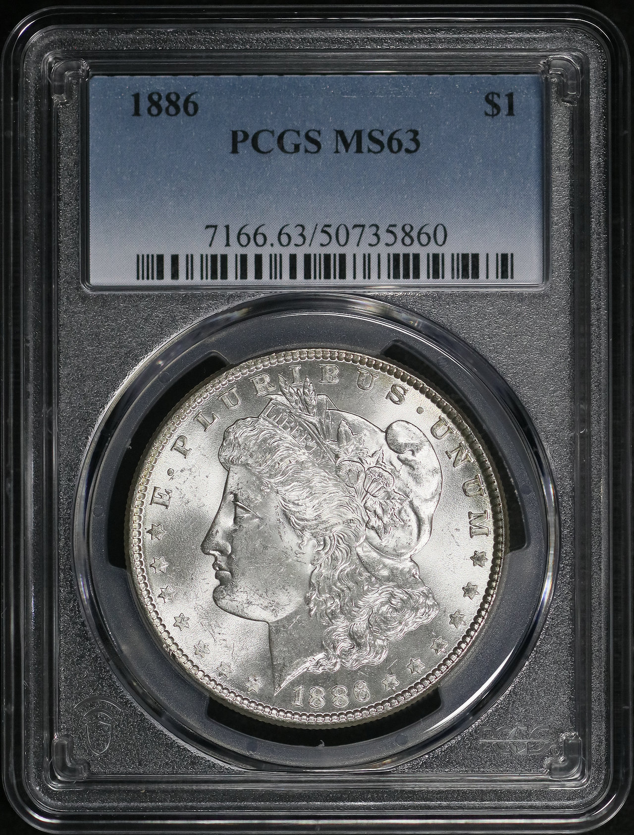 1886 Morgan Dollar PCGS MS-63 | Northern Nevada Coin