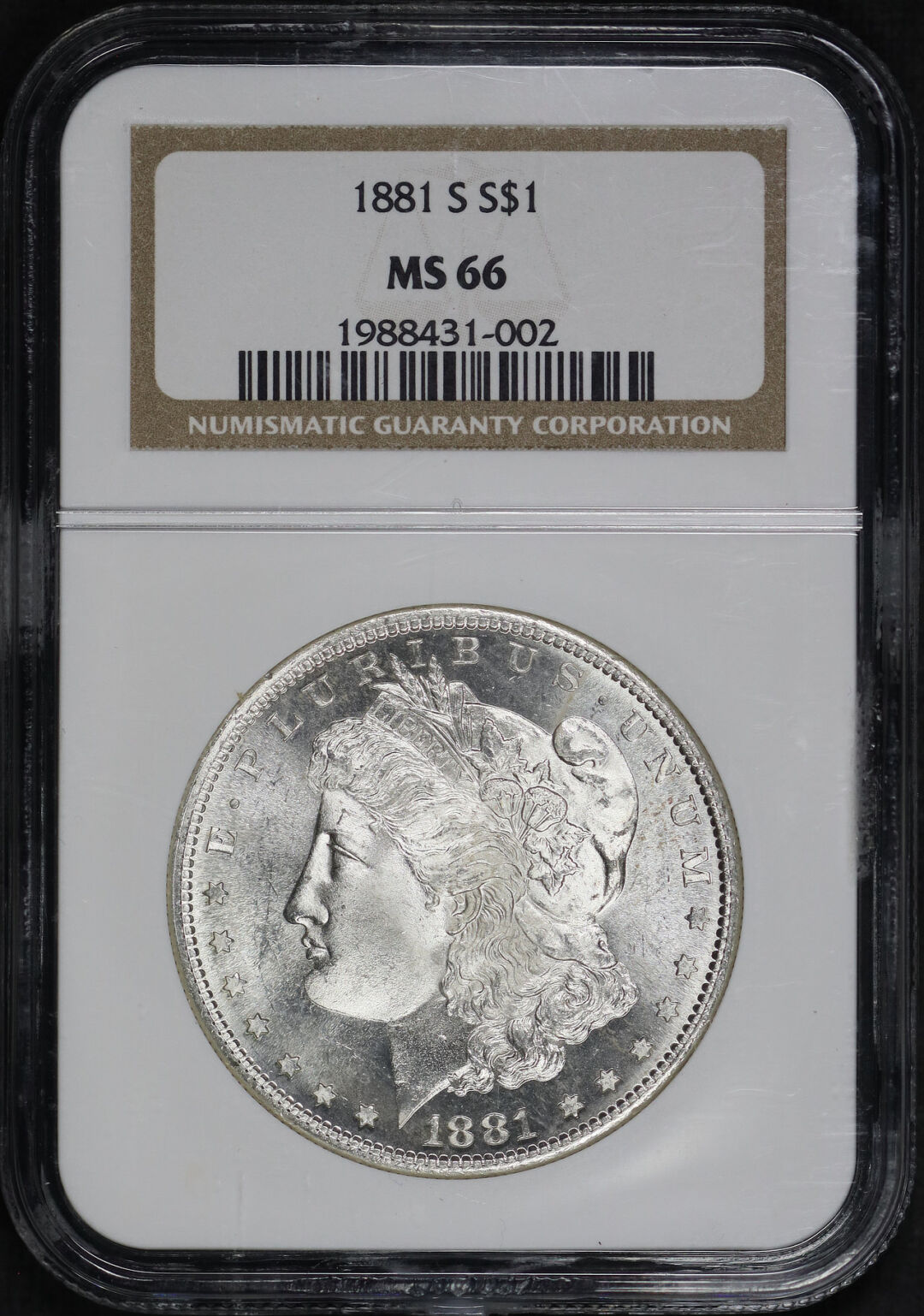 1881-S Morgan Dollar NGC MS-66 | Northern Nevada Coin