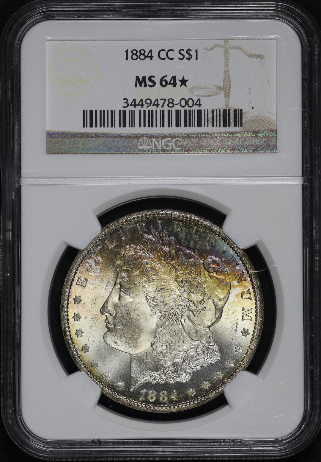 1884-CC Morgan Dollar NGC MS-64★ | Northern Nevada Coin