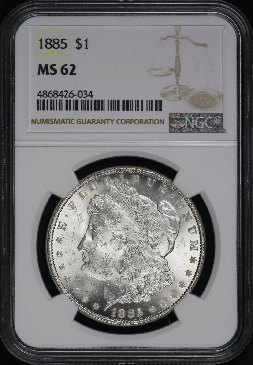 1885 Morgan Dollar NGC MS-62 | Northern Nevada Coin