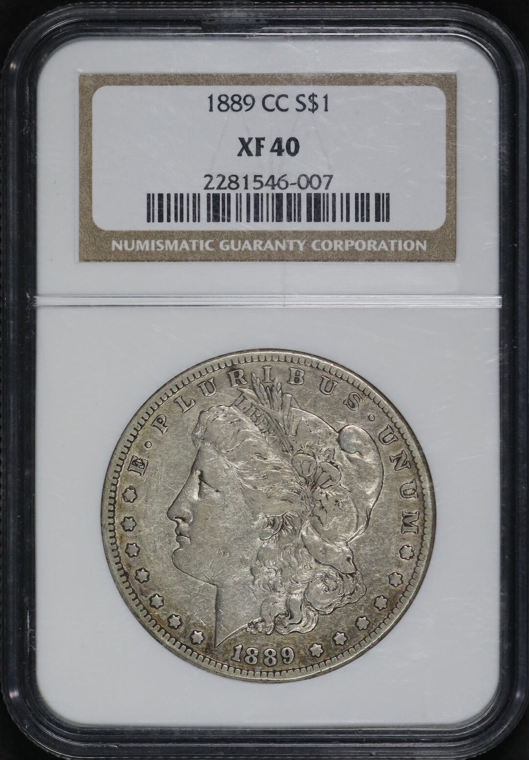 1889-CC Morgan Dollar NGC XF-40 | Northern Nevada Coin