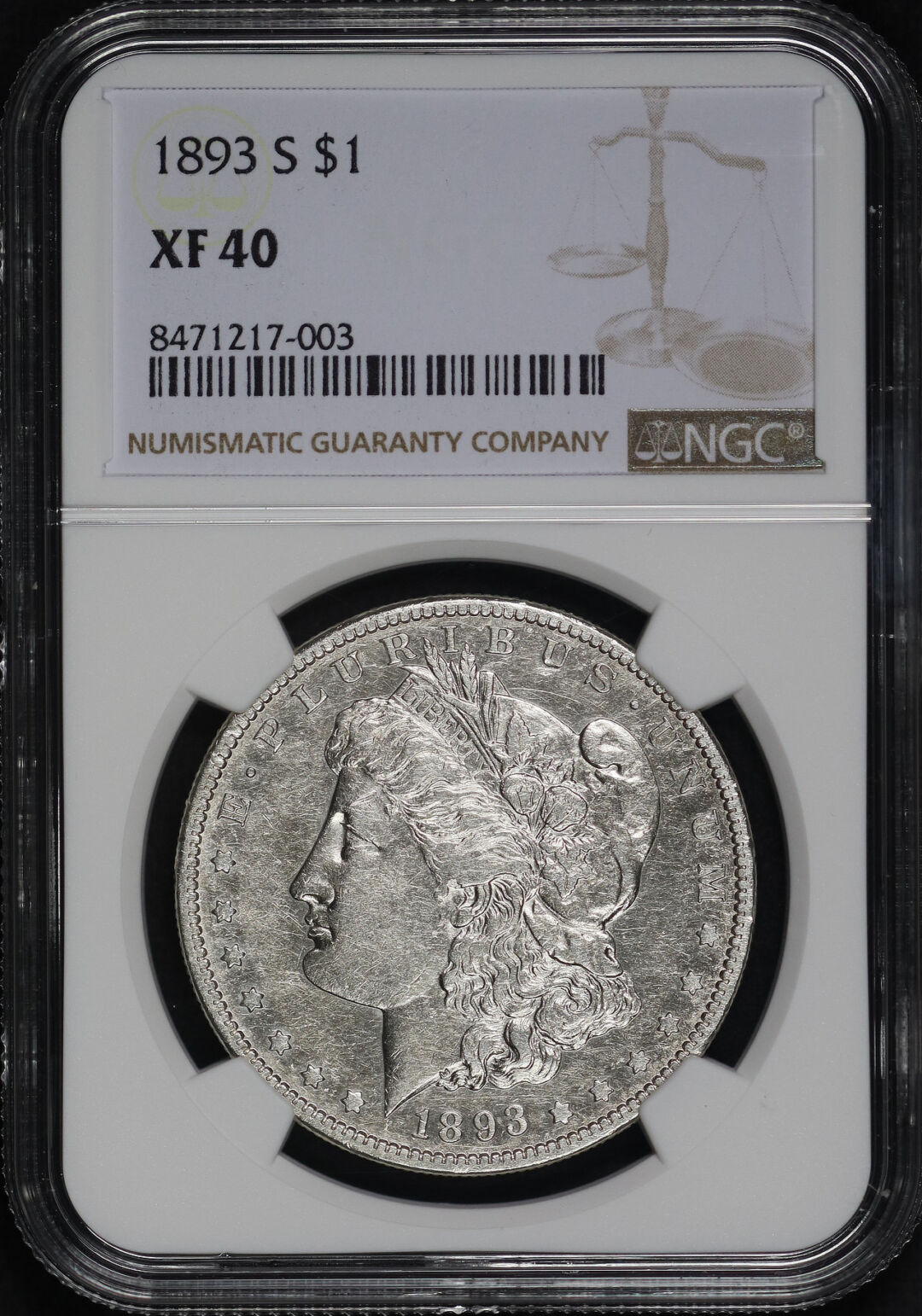 1893-S Morgan Dollar NGC XF-40 | Northern Nevada Coin