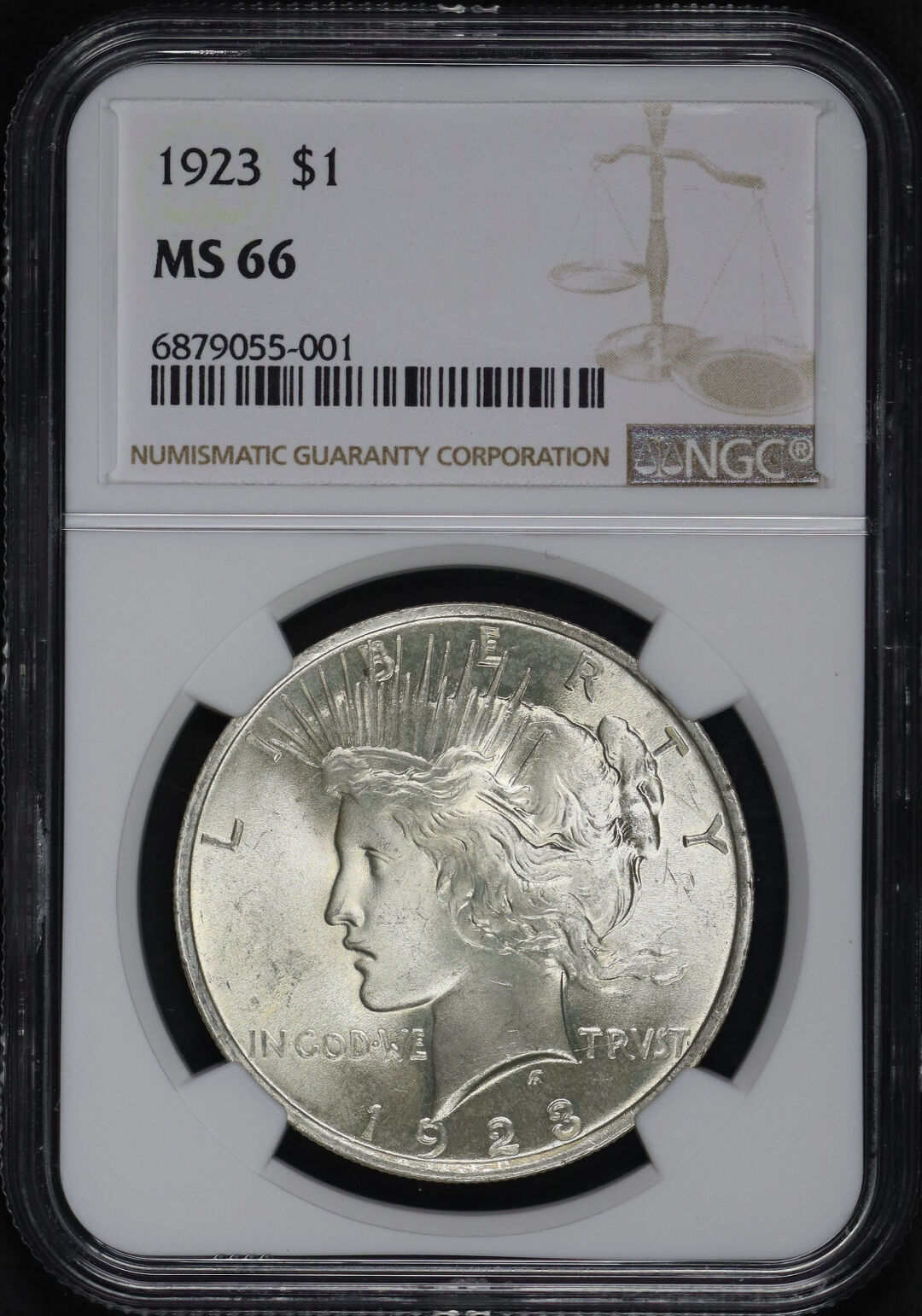 1923 Peace Dollar NGC MS-66 | Northern Nevada Coin