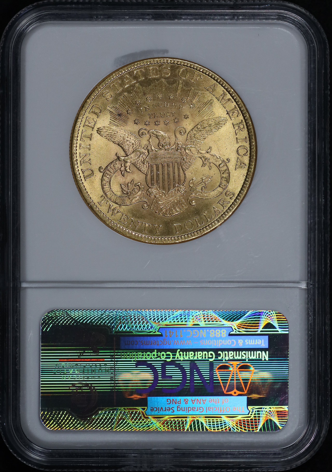 1895 Liberty Head $20 Type 3 NGC MS-61 | Northern Nevada Coin