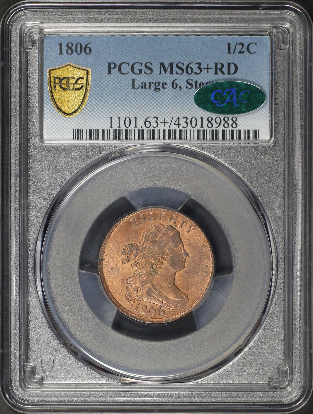 Draped Bust Half Cent (1800-1808) | Northern Nevada Coin