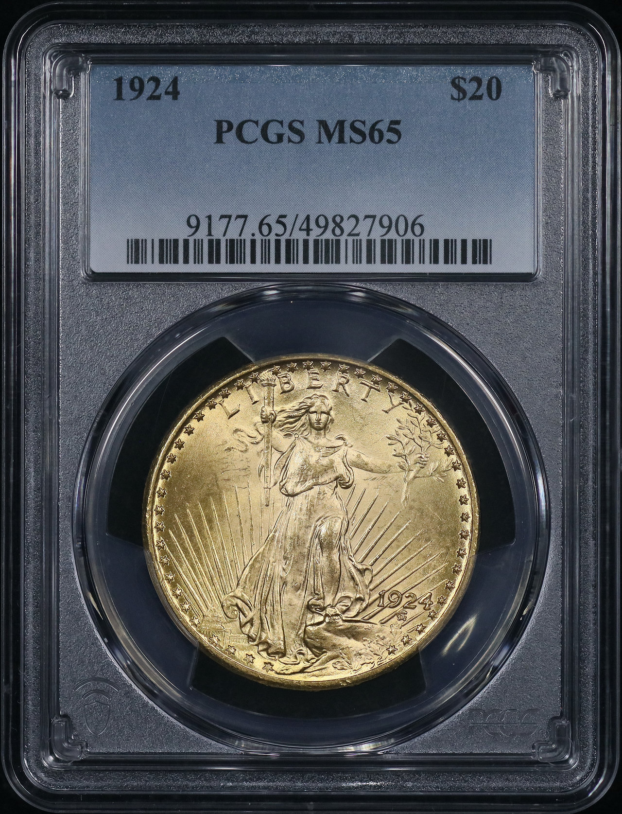 Collectors Corner - 1924 $20 MS65 PCGS - #68586645
