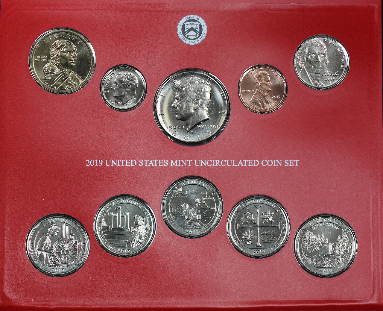 2019 Uncirculated U.S. Mint Set | Northern Nevada Coin